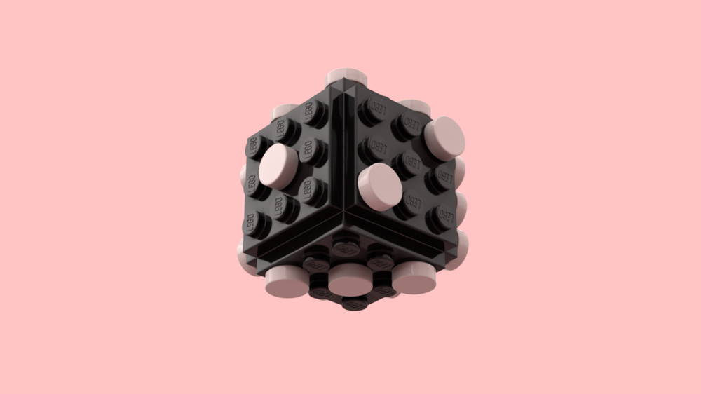 LEGO MOC 6 sided die by Dujk | Rebrickable - Build with LEGO