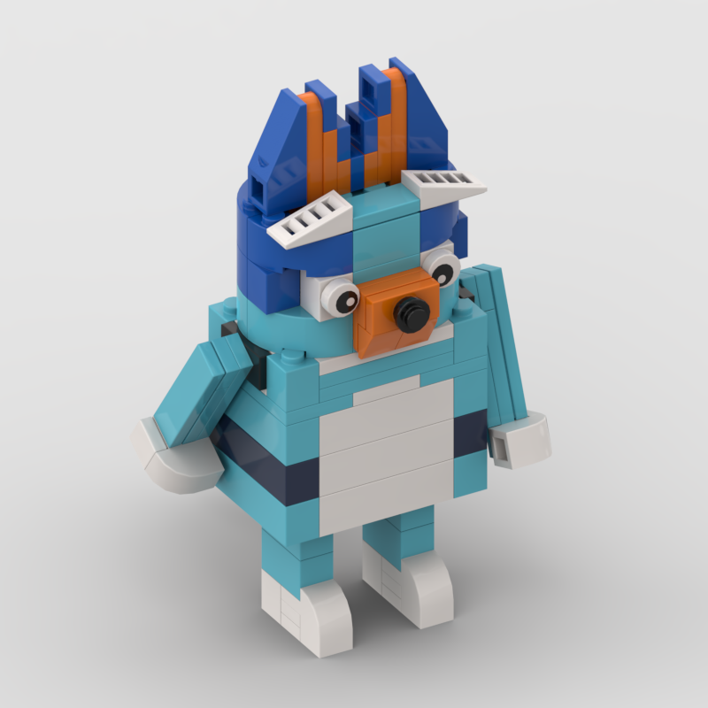 LEGO MOC-42882 Bluey by DrewG | Rebrickable - Build with LEGO