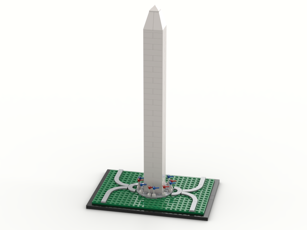 LEGO MOC Washington Momument by klosspalatset | Rebrickable - Build ...