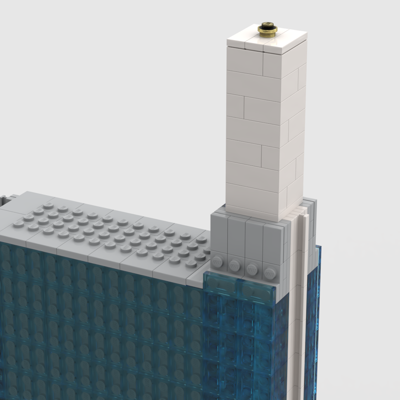 LEGO MOC Comcast Technology Center at 1/650th Scale by FunnyTacoBunny ...