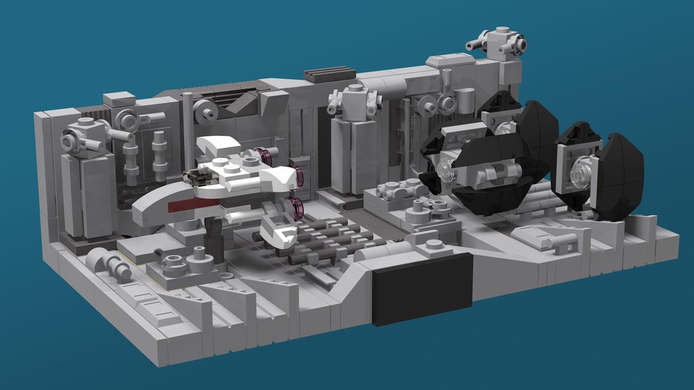 LEGO MOC Trench Run by fnxrak | Rebrickable - Build with LEGO