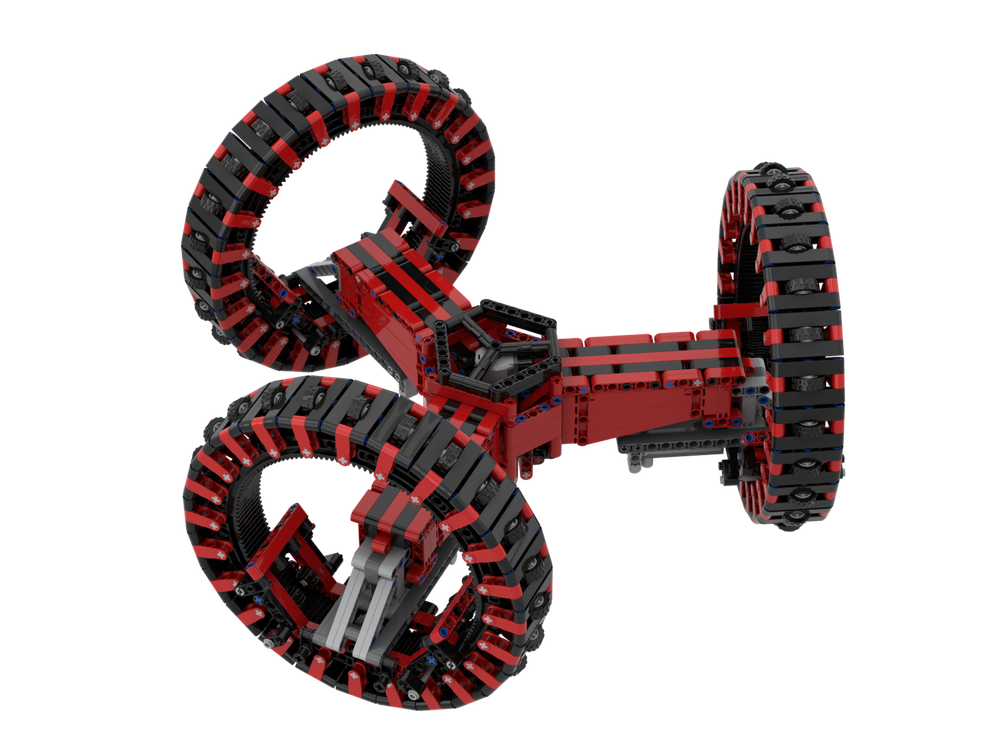 LEGO MOC Triple Omni-wheel by astyanax | Rebrickable - Build with LEGO