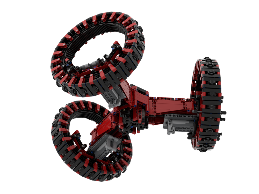 LEGO MOC Triple Omni-wheel by astyanax | Rebrickable - Build with LEGO