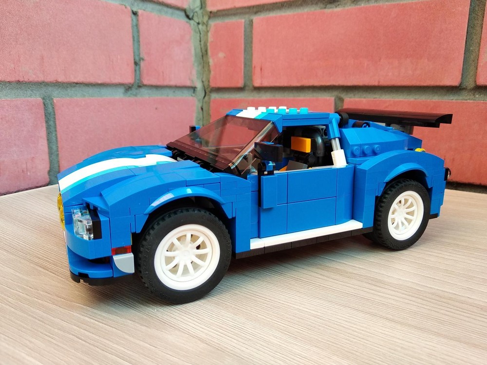 LEGO MOC 31070 Rally Car (Mod) by Kirvet | Rebrickable - Build with LEGO