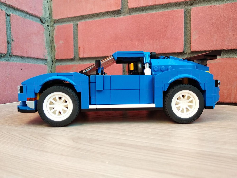 LEGO MOC 31070 Rally Car (Mod) by Kirvet | Rebrickable - Build with LEGO