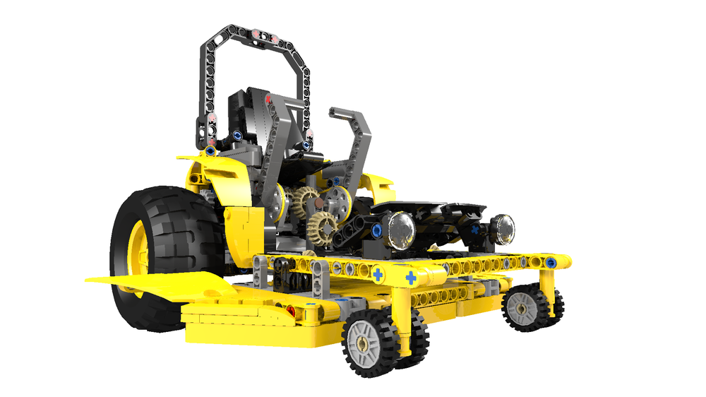 LEGO MOC Zero-Turn Mower by Hedgie | Rebrickable - Build with LEGO