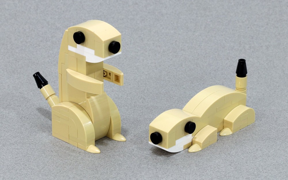 LEGO MOC Prairie Dogs by JKBrickworks | Rebrickable - Build with LEGO