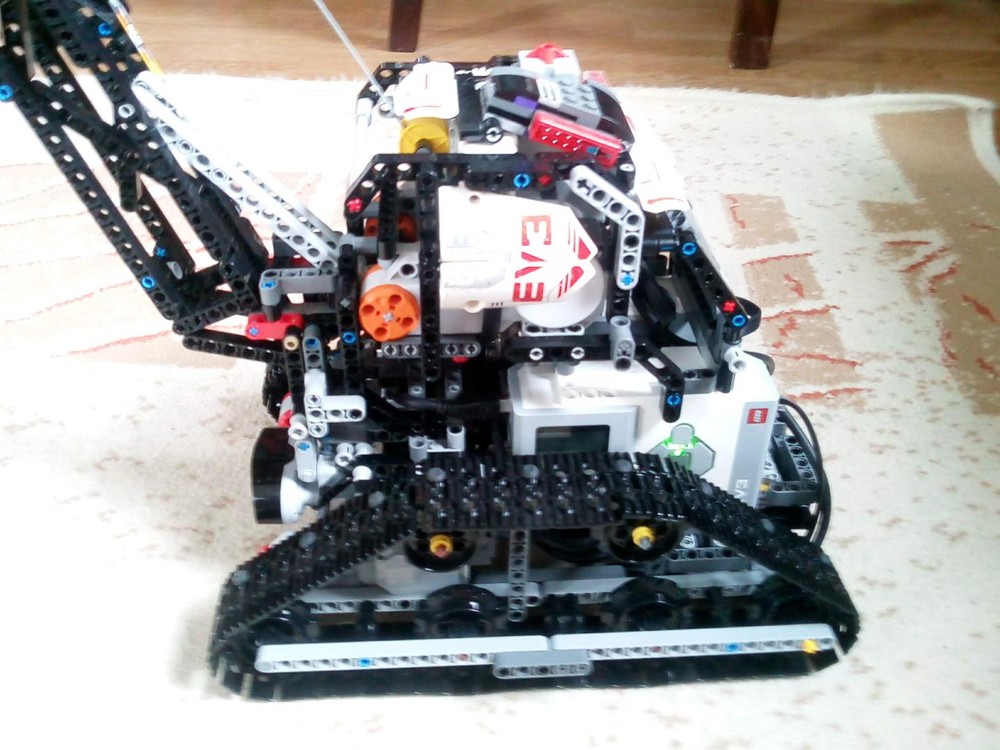LEGO MOC TRACK3D CRANE - An ev3 magnetic crawler crane. by mic8per ...