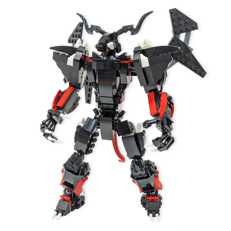 LEGO MOC 76115 Demon Mech by LegoMechable | Rebrickable - Build with LEGO