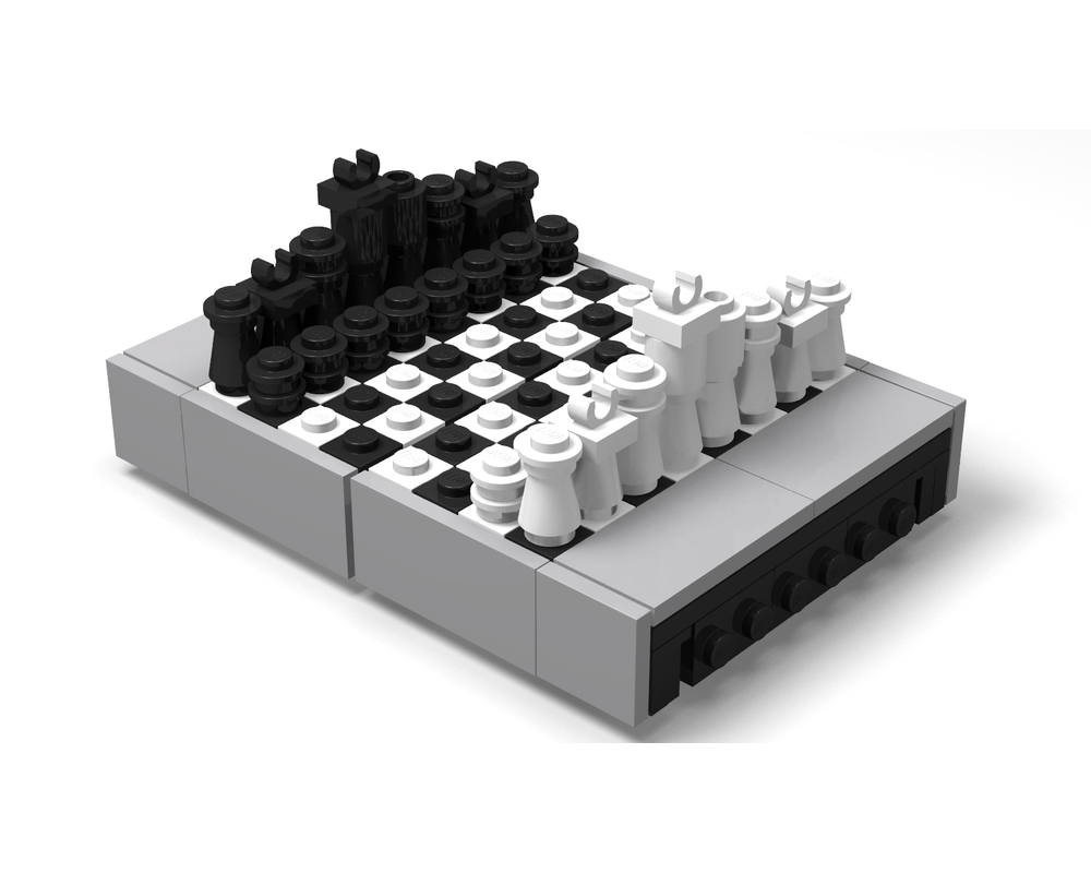 LEGO MOC Portable Mini Chess by FreshBricks | Rebrickable - Build with LEGO