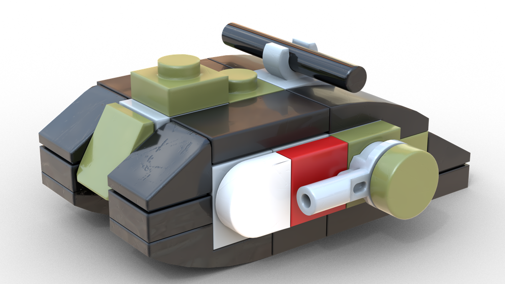 LEGO MOC British Mark V Tank, Micro-scale by BrickHugger171 ...