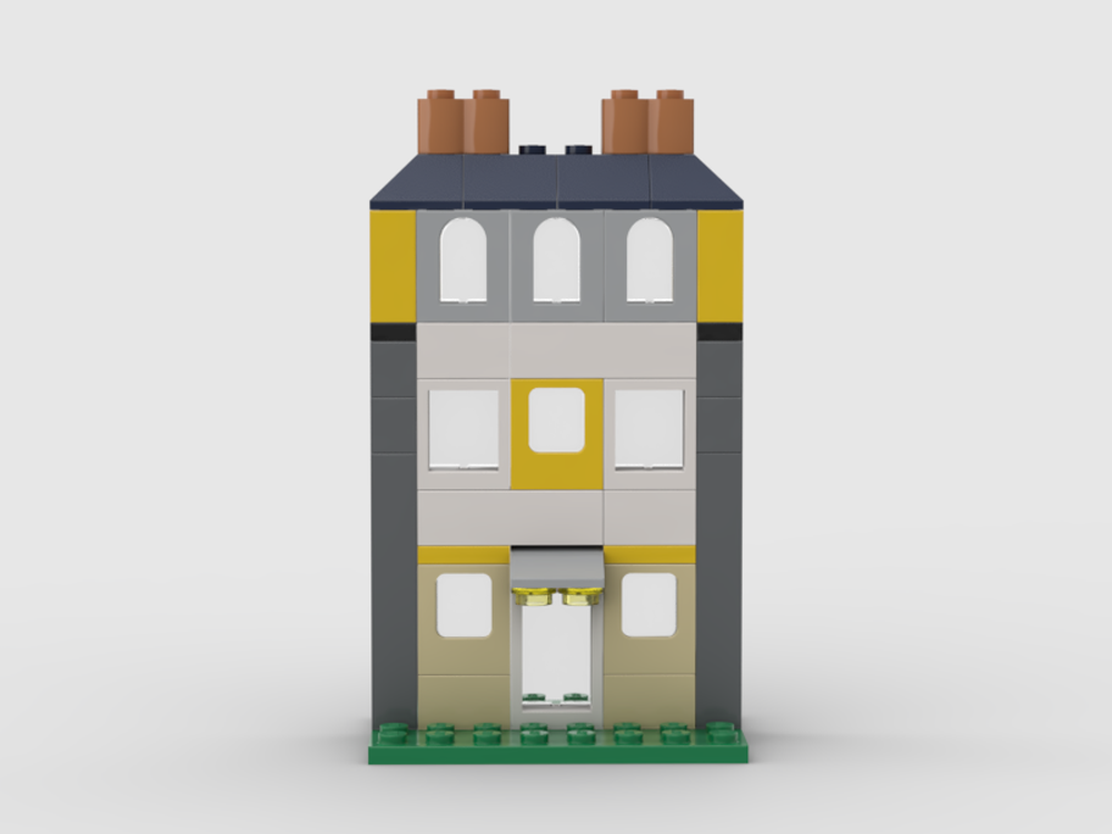 LEGO MOC Modern building by nenalmapal | Rebrickable - Build with LEGO