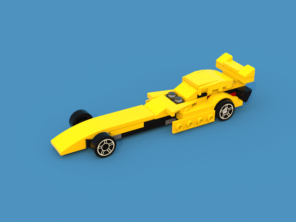 LEGO MOC Drag Racer by JohnPang | Rebrickable - Build with LEGO