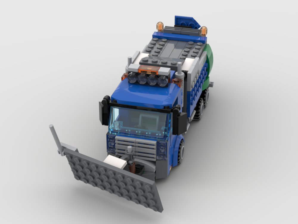 LEGO MOC 60223 - Snow Plow Truck by KlintIsztvud | Rebrickable - Build ...