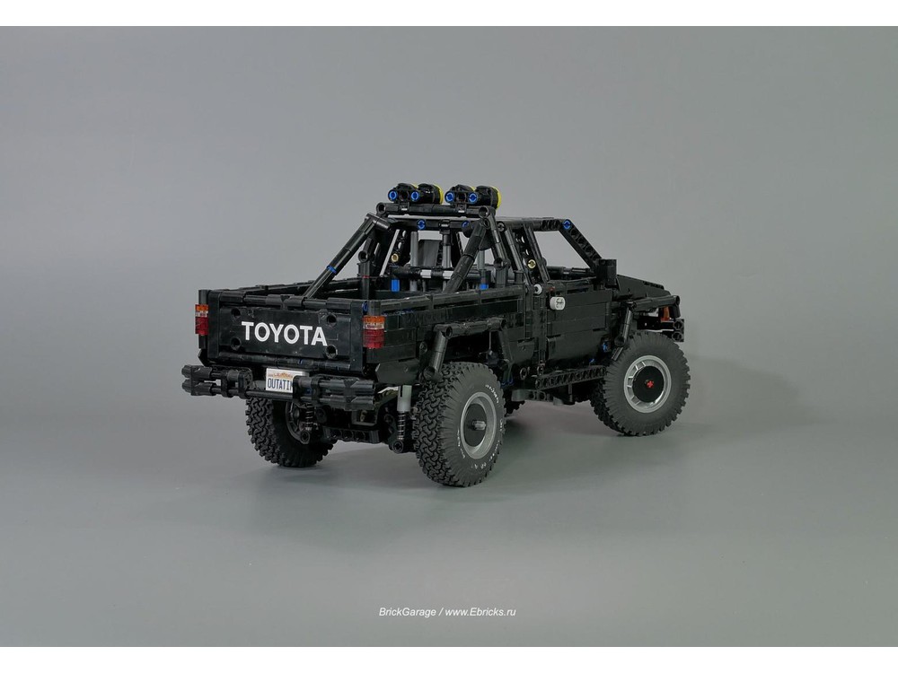 LEGO MOC Toyota SR5 xtra cab 4x4 pickup truck (Hilux) - Back to the ...