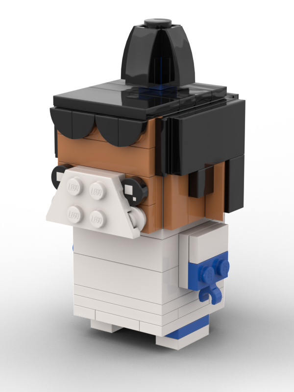 LEGO MOC Brickheadz Covid-19 Nurse by Nicole1 | Rebrickable - Build ...