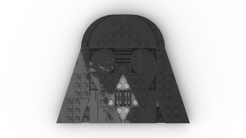 Lego Moc Darth Vader Bricksketch By Dujk Rebrickable Build With Lego
