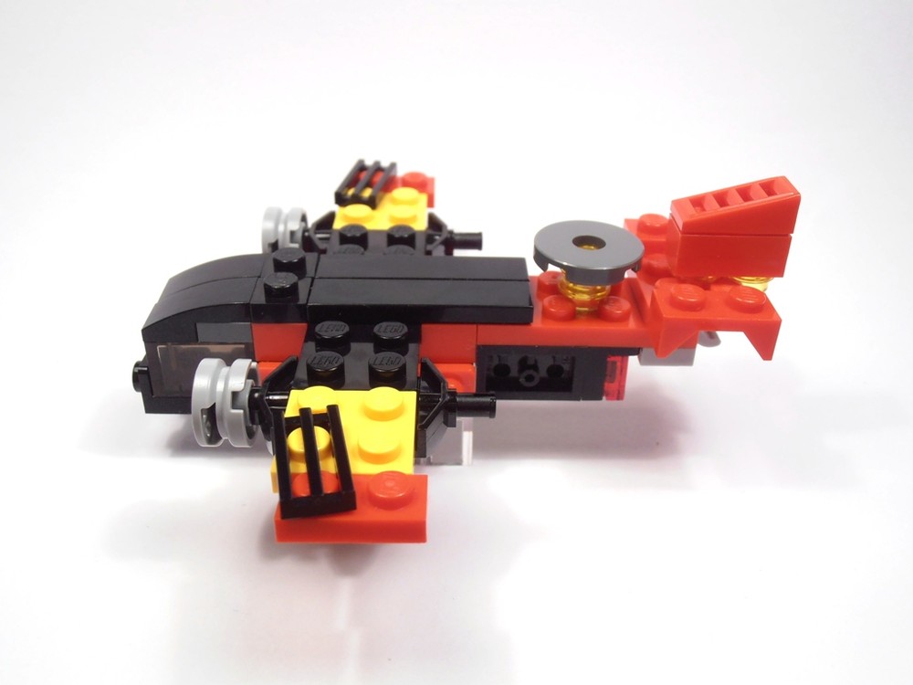 LEGO MOC 31040 Military Radar Airplane by PeterSzabo | Rebrickable ...