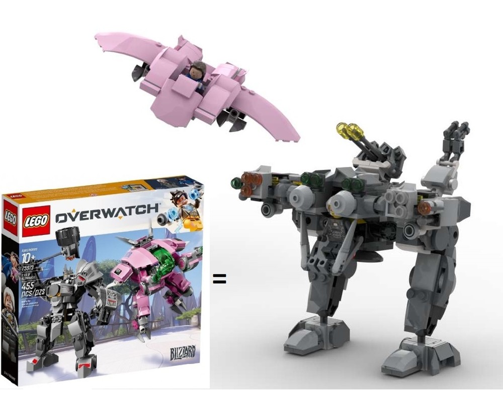 LEGO MOC-43183 75973 B-model (Overwatch 2020) | Rebrickable - Build ...
