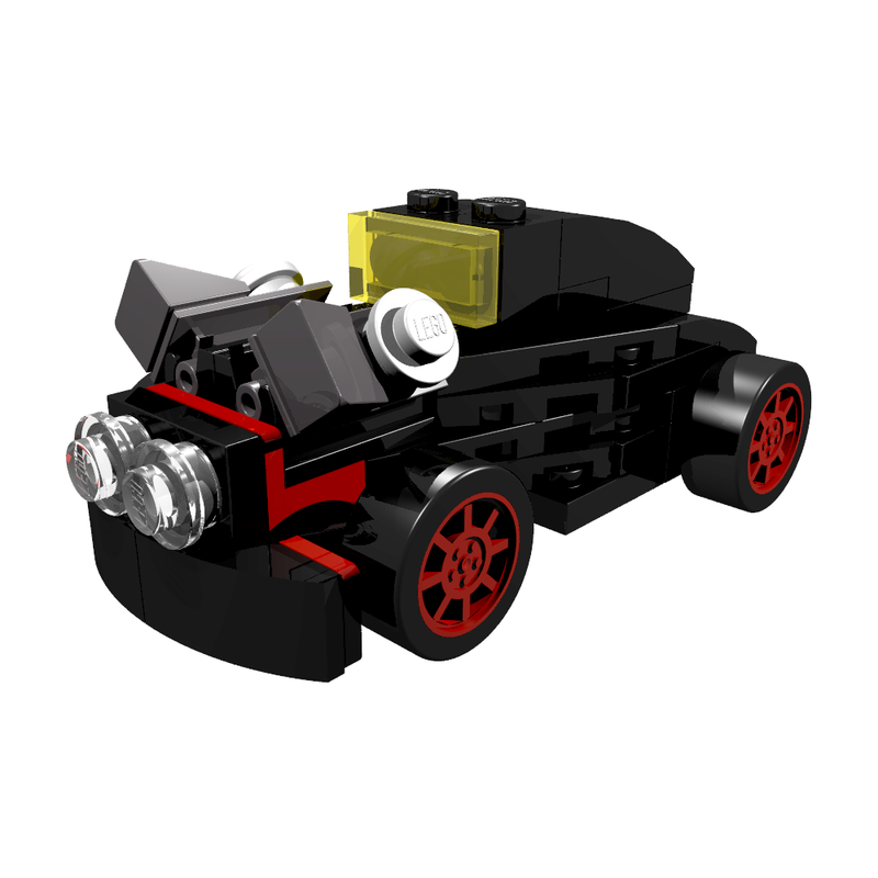 LEGO MOC 30526 Hot Rod by Berth | Rebrickable - Build with LEGO