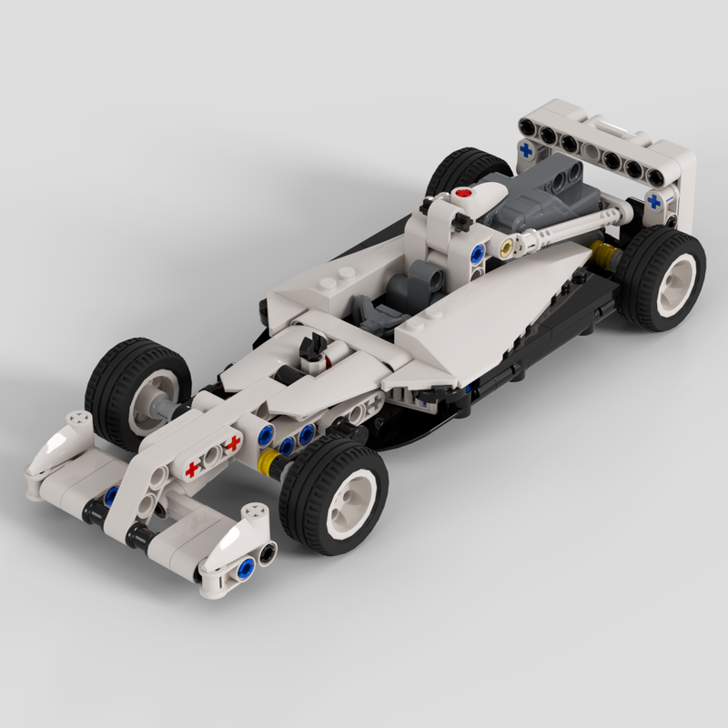 LEGO MOC F1 Pull-back by Apachaihapachai | Rebrickable - Build with LEGO