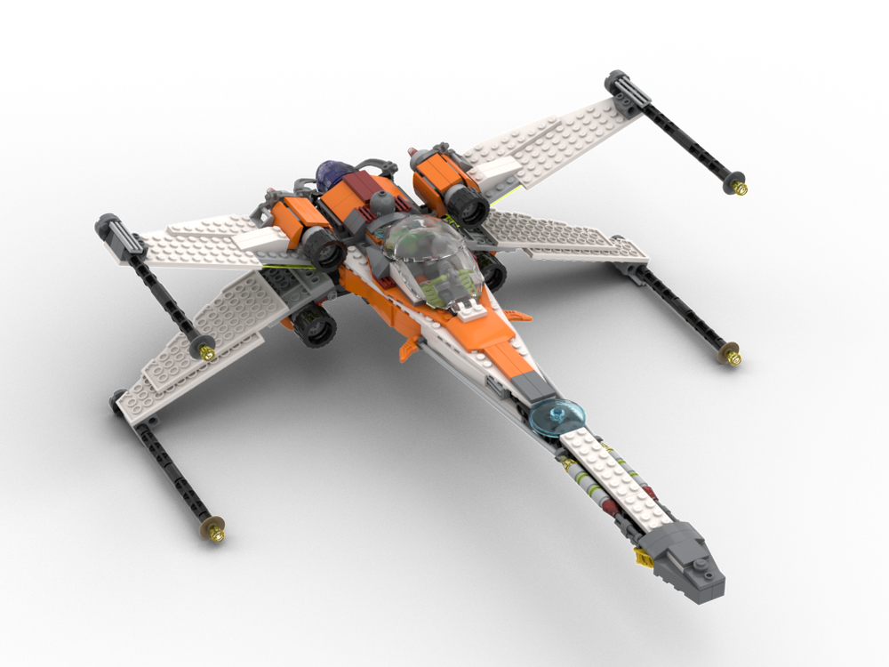 LEGO MOC 70705 Human Obliterator X-Wing (v1 study) by plastic.ati ...