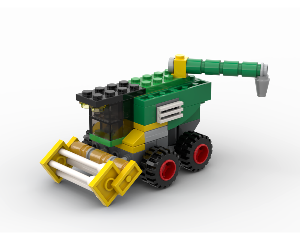LEGO MOC Harvester by BrickBrush | Rebrickable - Build with LEGO