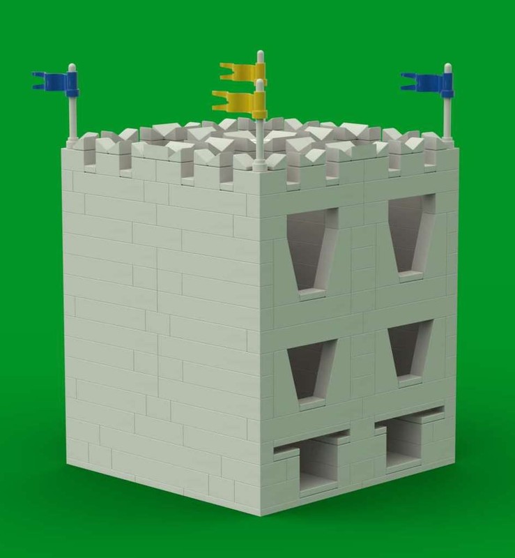 LEGO MOC Carcassonne Tile dispenser by jamidodger | Rebrickable - Build ...