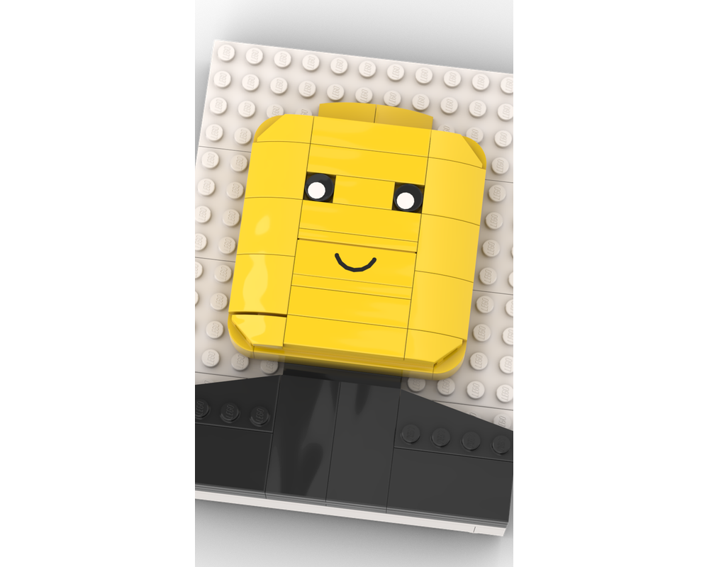 LEGO MOC Brick-Sketches Minifigure by Moguntia | Rebrickable - Build ...