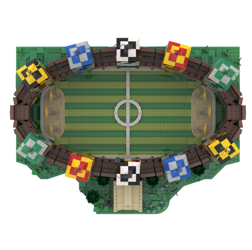 LEGO MOC Quiddltch Pitch from Harry P0tter by Dream Build Bricks ...