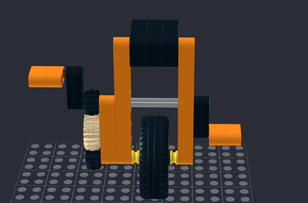 LEGO MOC 42093 Unicycle by Reworked Lego Designs | Rebrickable - Build ...