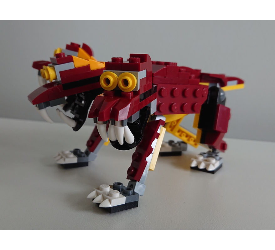 LEGO MOC Mythical Cerberus by briefcandle | Rebrickable - Build with LEGO