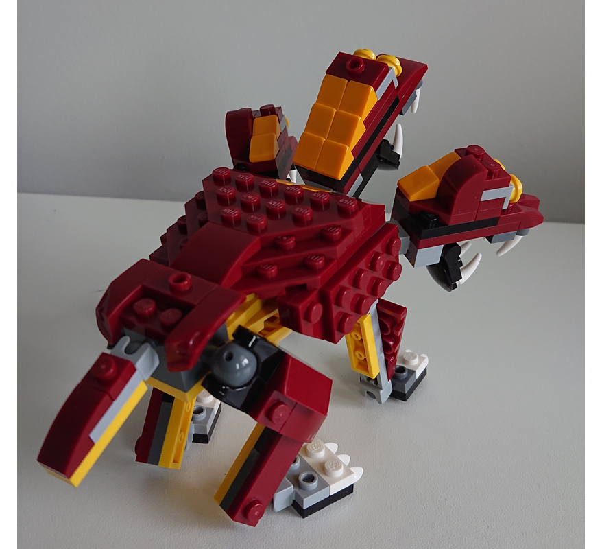 LEGO MOC Mythical Cerberus by briefcandle | Rebrickable - Build with LEGO
