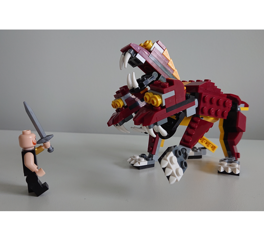 LEGO MOC Mythical Cerberus by briefcandle | Rebrickable - Build with LEGO