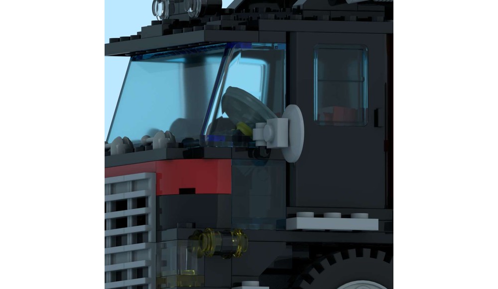 LEGO MOC 5590 Truck with motor by Target86 | Rebrickable - Build with LEGO