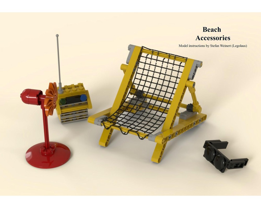 LEGO MOC Beach Accessories by legolaus | Rebrickable - Build with LEGO