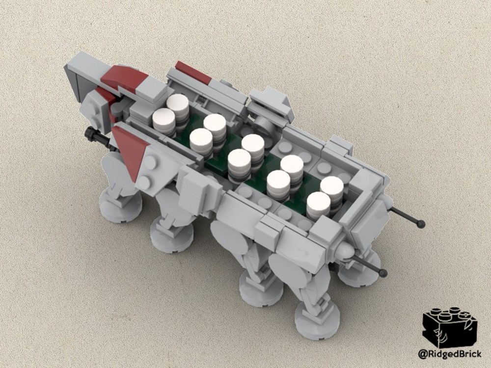 LEGO MOC AT-OT by RidgedBrick | Rebrickable - Build with LEGO