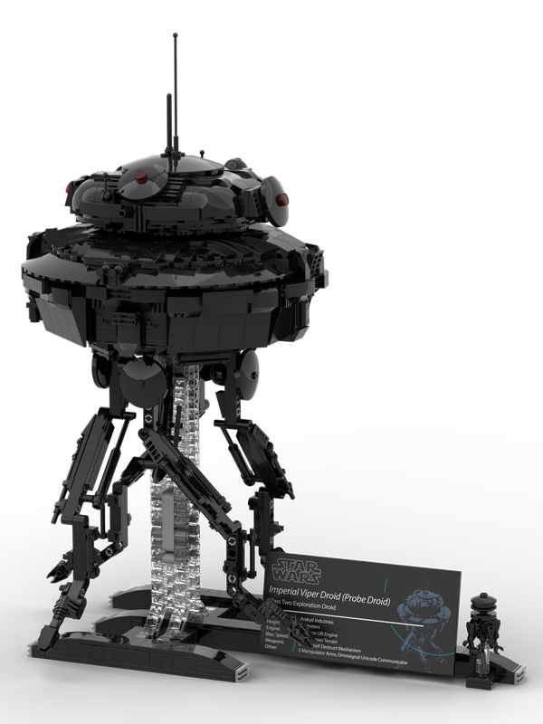 LEGO MOC Imperial Probe Droid - UCS Scale by Jeffy-O | Rebrickable ...
