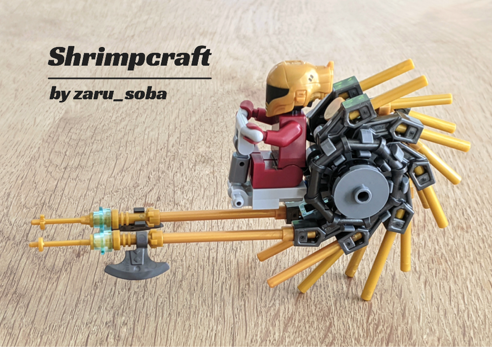 LEGO MOC Shrimpcraft by zaru_soba | Rebrickable - Build with LEGO