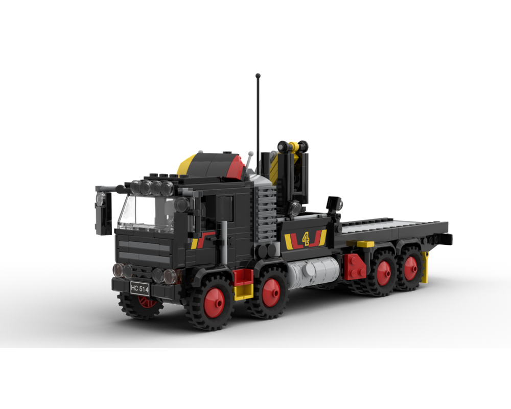 LEGO MOC DAF 8x8 SnowRunner Edition by Yellow.LXF | Rebrickable - Build ...