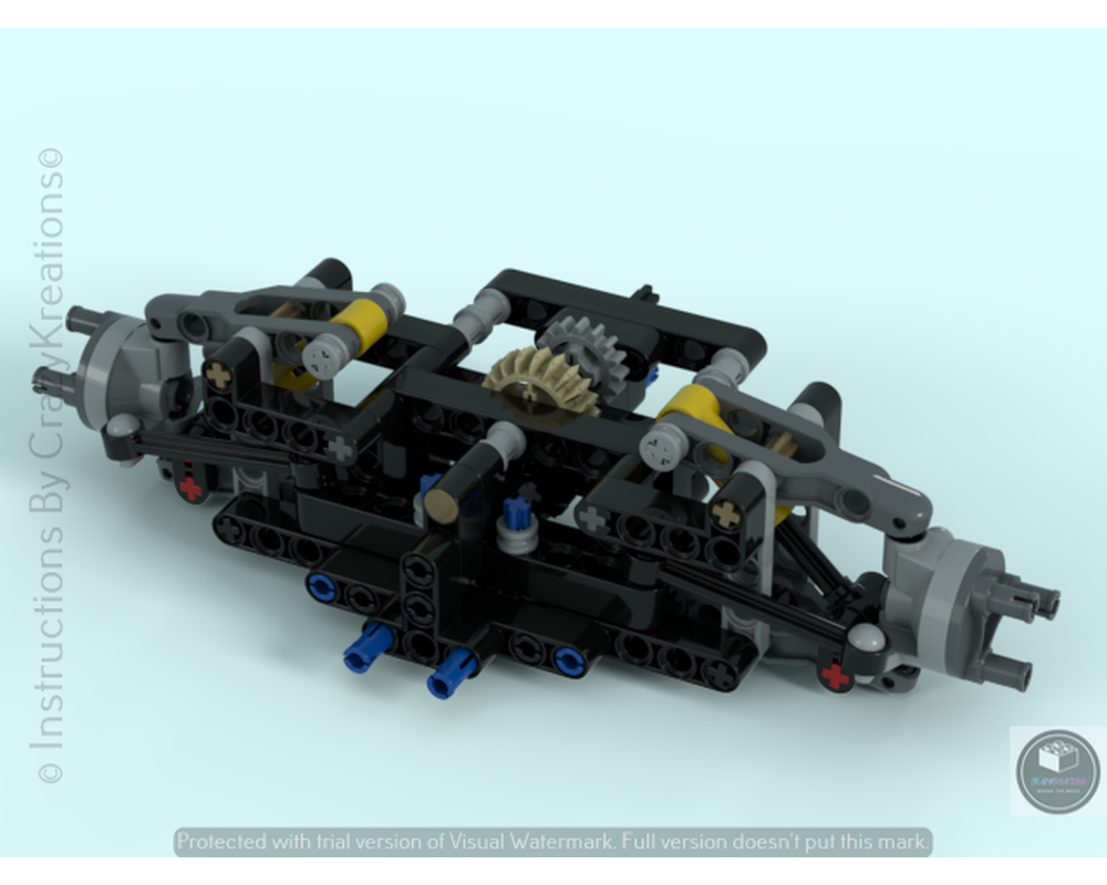 LEGO MOC Front Car Suspension (alternative suspension) by ... LEGO MOC Front Car Suspension (alternative suspension) by ...
