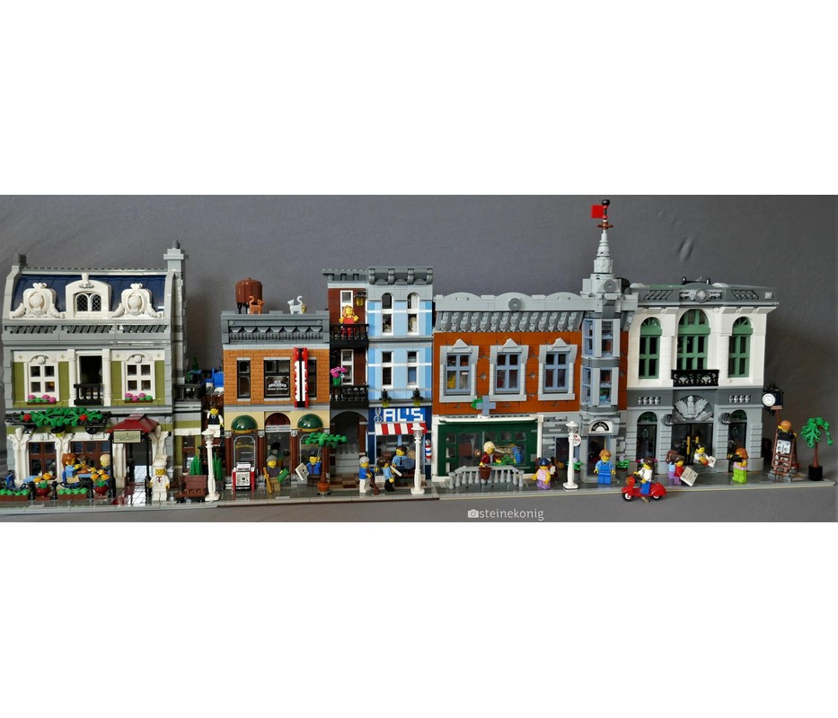 LEGO MOC Pharmacy and Old Repair Shop by steinekonig | Rebrickable ...