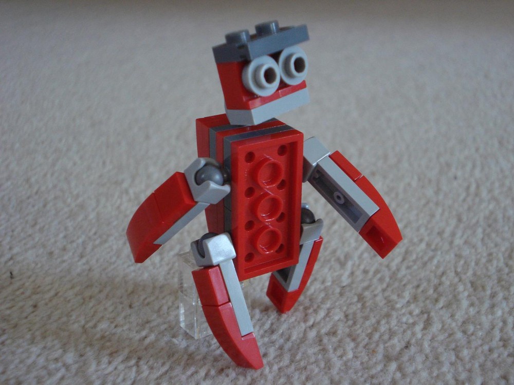 LEGO MOC Posing Robot by Leo1 | Rebrickable - Build with LEGO