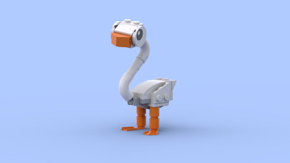 LEGO MOC Goose by Phonebooth | Rebrickable - Build with LEGO