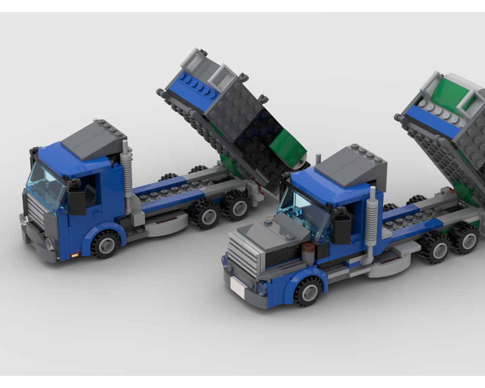 LEGO MOC 60223 - Dump Trucks by KlintIsztvud | Rebrickable - Build with ...