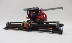 LEGO MOC-24287 Combine harvester: 42055 C model (Technic 2019 ...