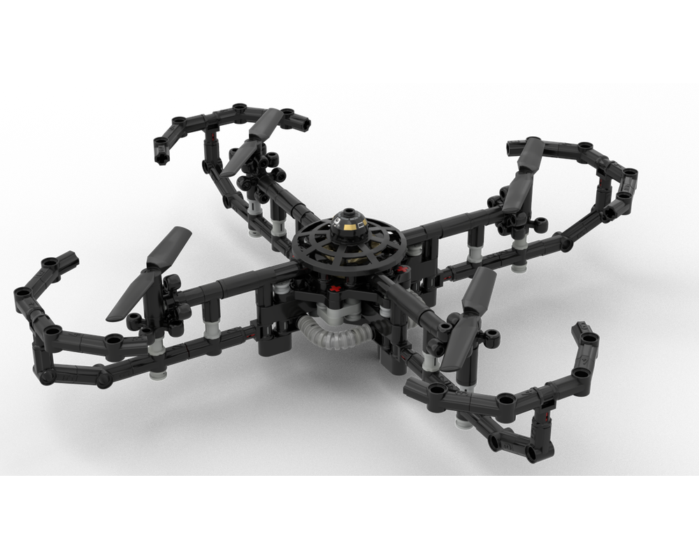 LEGO MOC The X-Drone by engsaher | Rebrickable - Build with LEGO