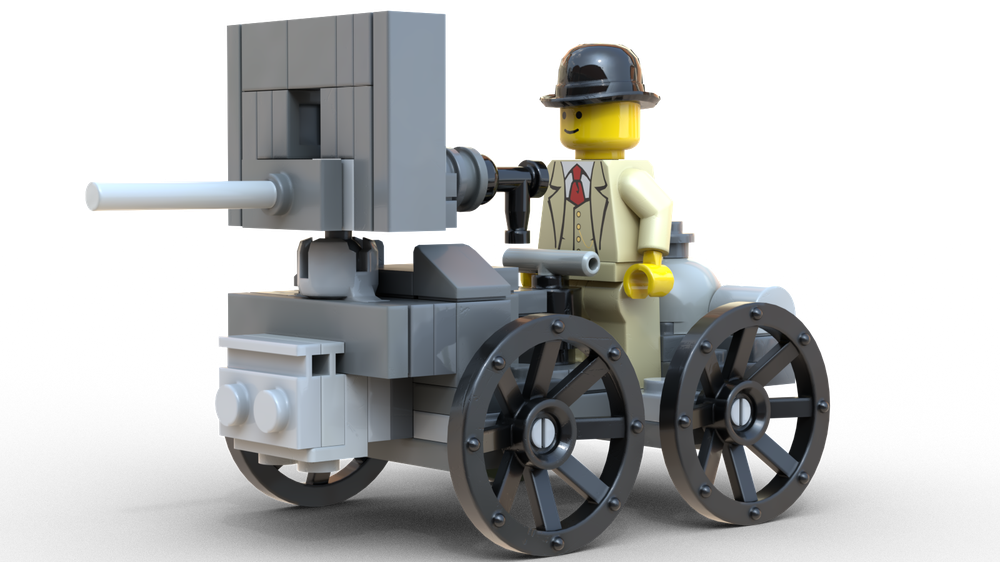 LEGO MOC Simms' Motor Scout by BrickHugger171 | Rebrickable - Build with LEGO