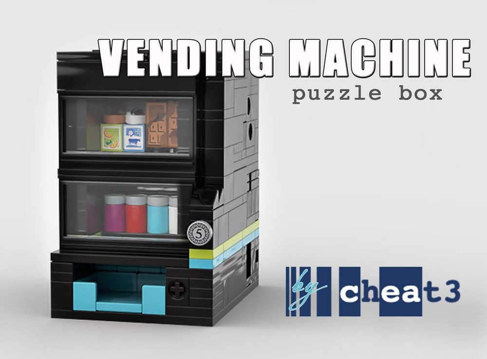 Lego Moc Vending Machine A Level 7 Puzzle Box By Cheat3 Puzzles
