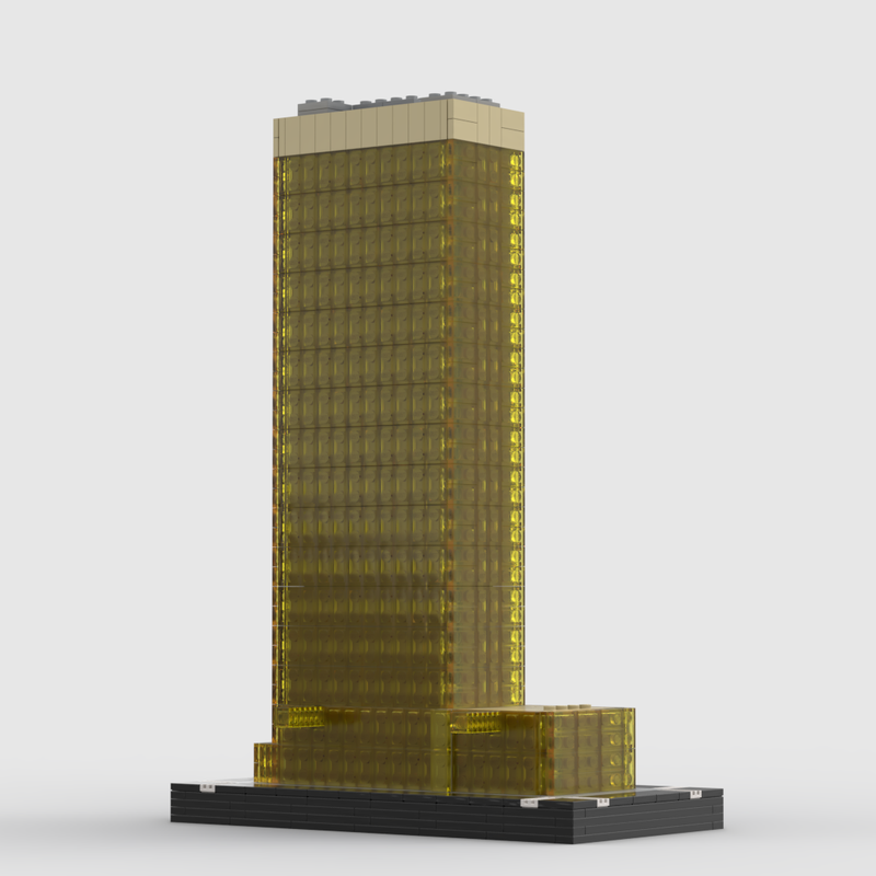 LEGO MOC Far East Finance Center at 1/650th Scale by FunnyTacoBunny ...